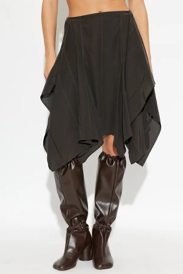 LEMAIRE Asymmetrical Midi Skirt By