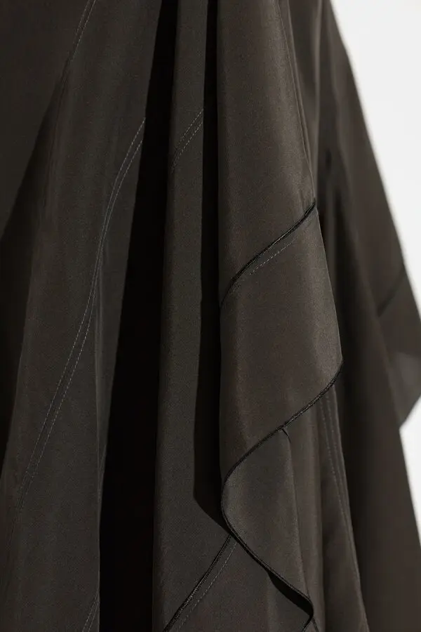 LEMAIRE Asymmetrical Midi Skirt By