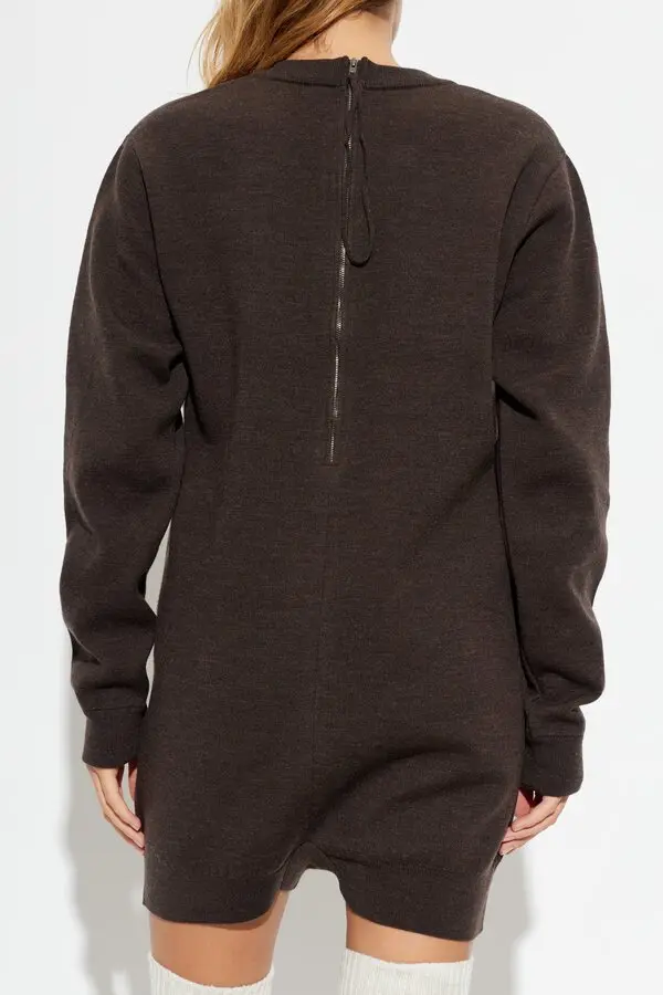 LEMAIRE Wool Mini Jumpsuit