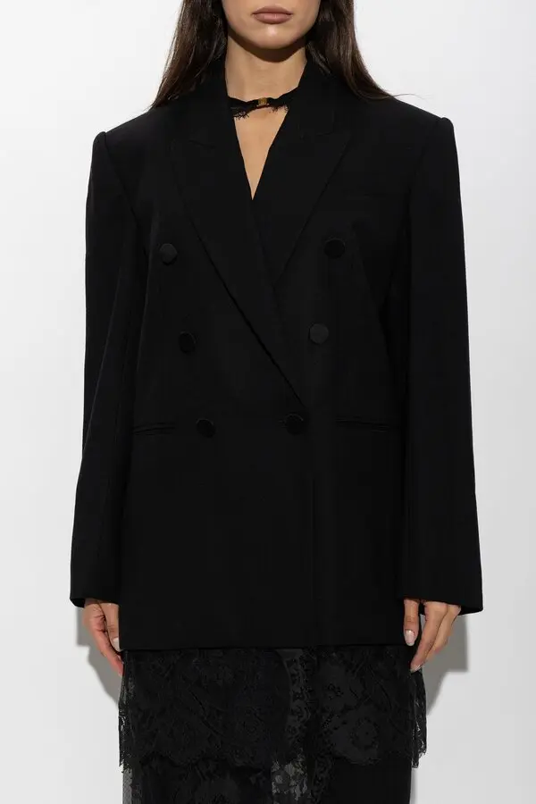 Zimmermann Blazer With Lace Trim
