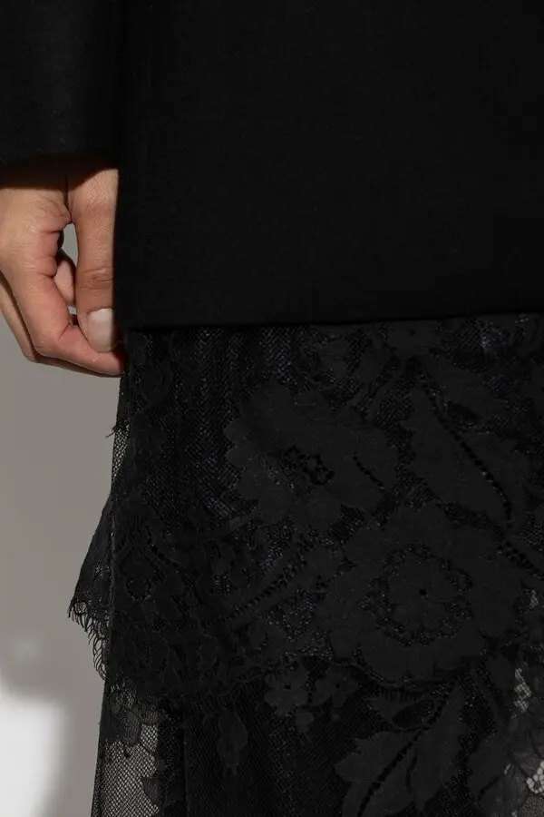 Zimmermann Blazer With Lace Trim