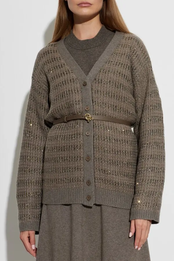 Fabiana Filippi Belted Cardigan