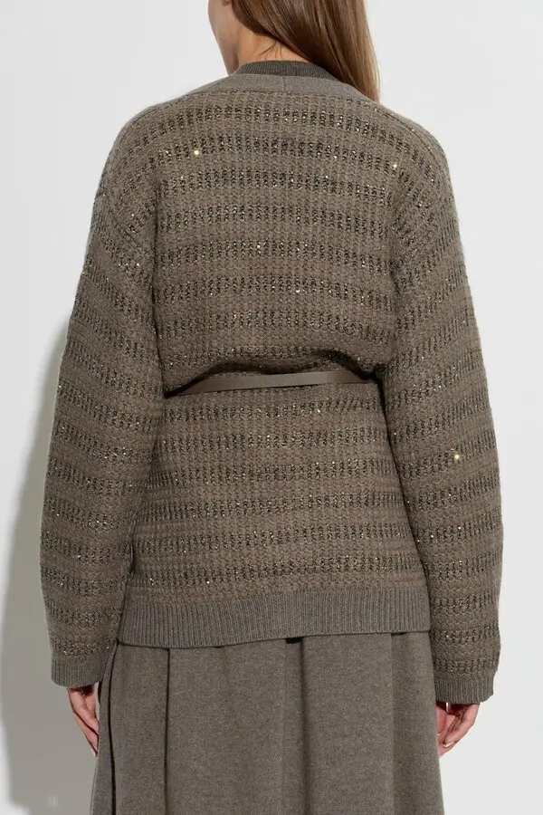 Fabiana Filippi Belted Cardigan