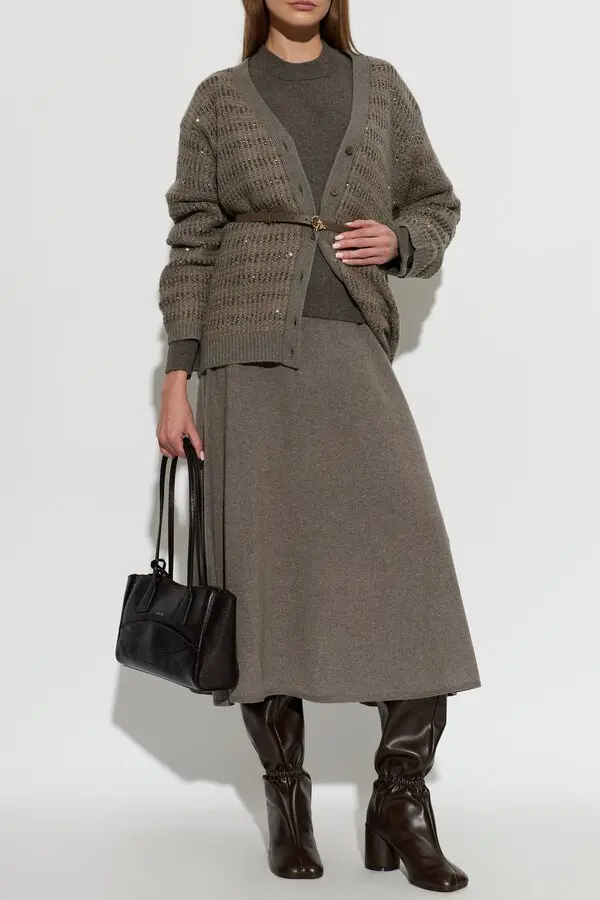 Fabiana Filippi Wool Skirt