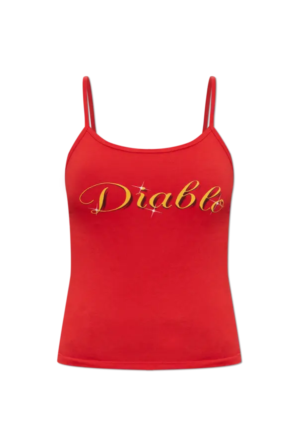 WILLY CHAVARRIA Cotton Top ‘diablo Cholita Tank
