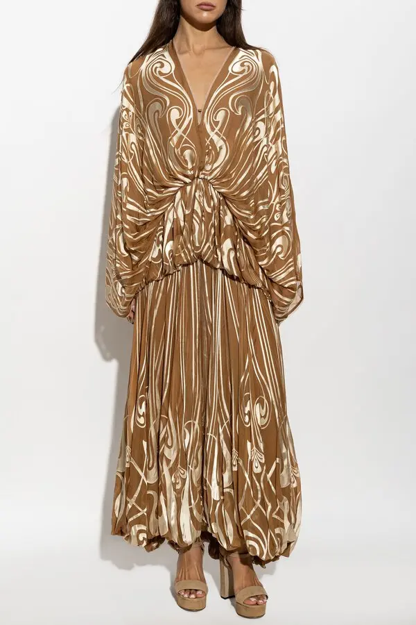 Zimmermann Silk Dress - Brown