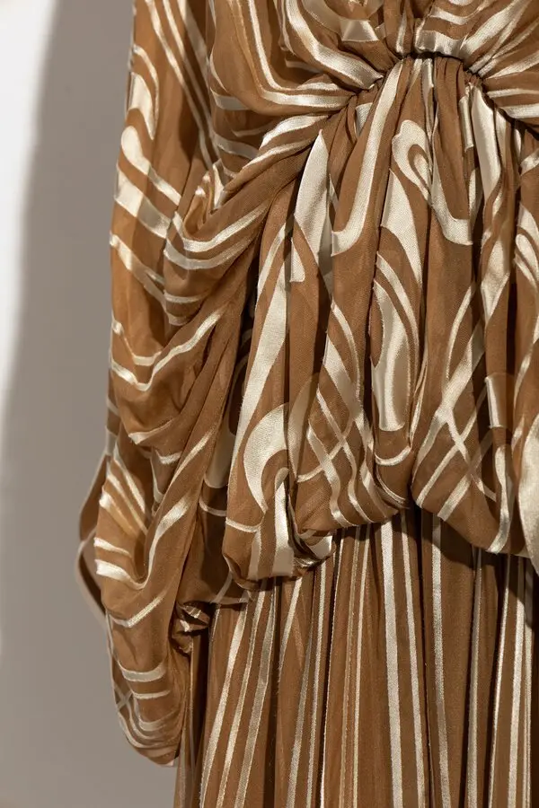 Zimmermann Silk Dress - Brown
