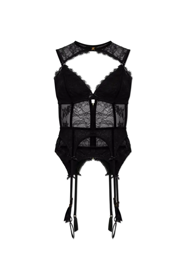 Zimmermann Lace Corset - Black
