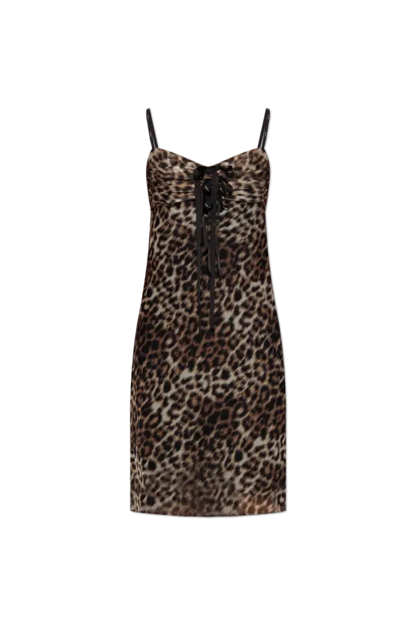 Marc Jacobs Dress With Bow - Brown