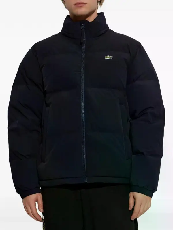 Lacoste Quilted High-neck Jacket