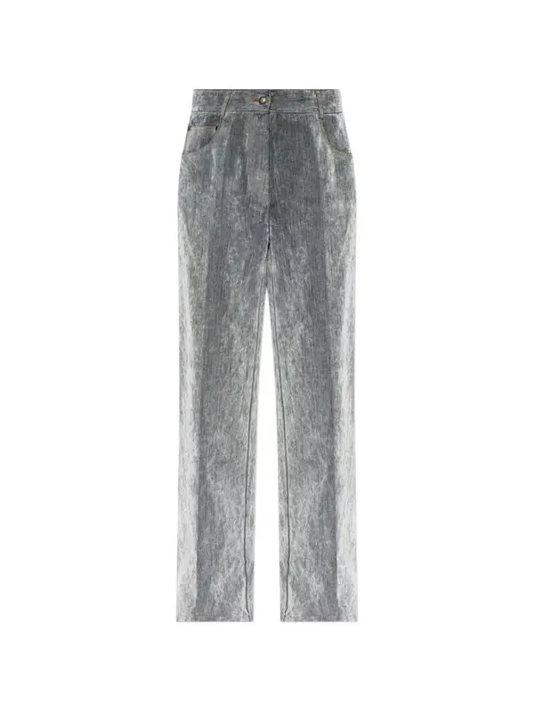 FORTE_FORTE Velvet-finish Jeans
