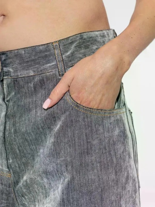 FORTE_FORTE Velvet-finish Jeans