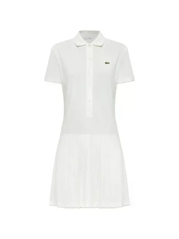 Lacoste Pleated-skirt Mini Polo Dress