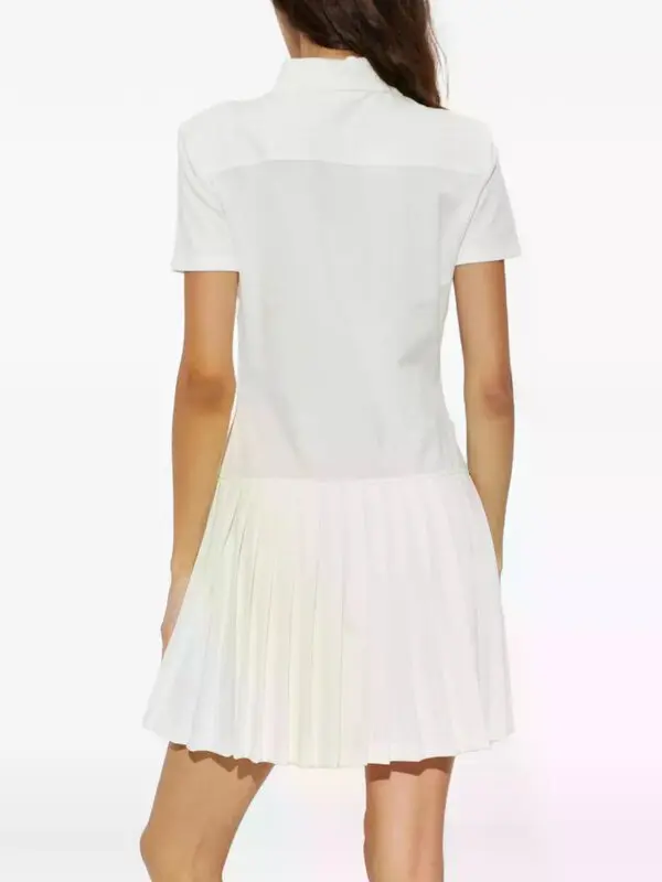Lacoste Pleated-skirt Mini Polo Dress