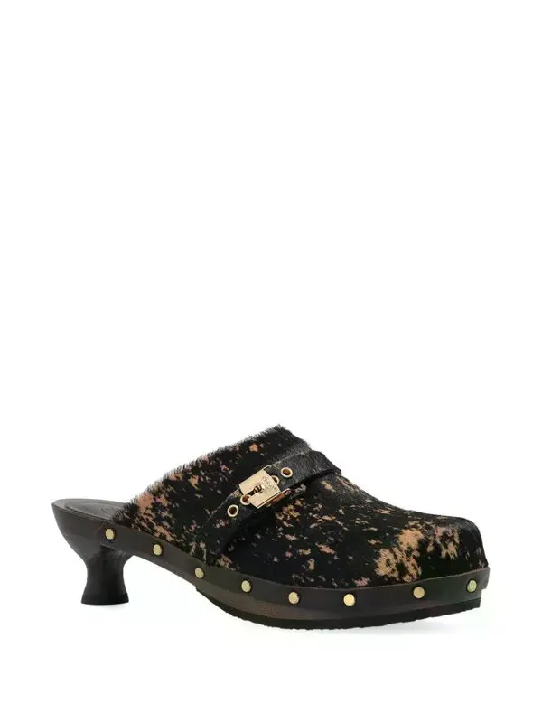 DR. SCHOLL'S SHOES Pescura Clarie Mules - Black
