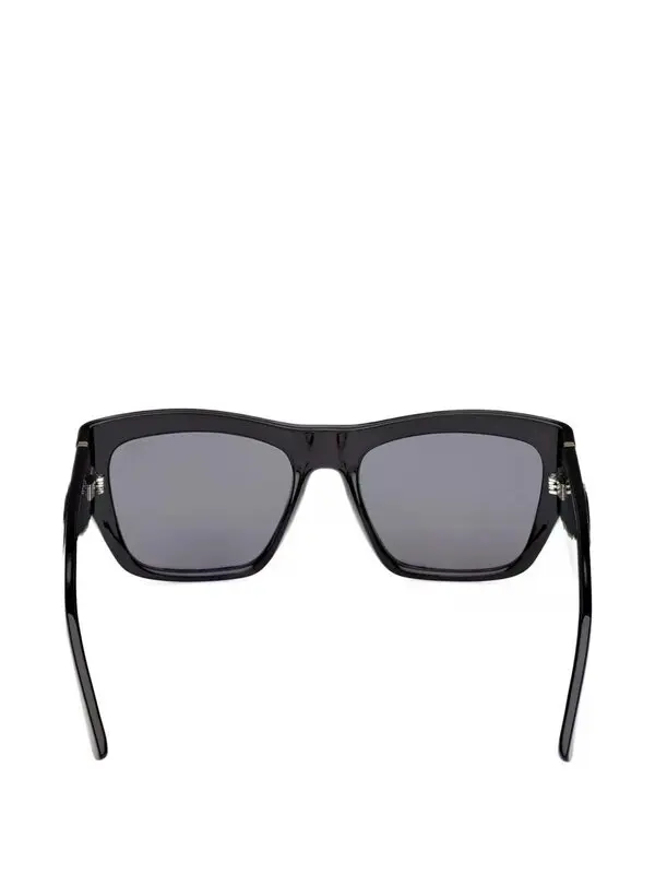 Guess Rectangle-frame Logo-plaque Sunglasses