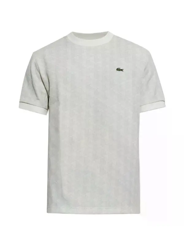 Lacoste Monogram-jacquard T-shirt