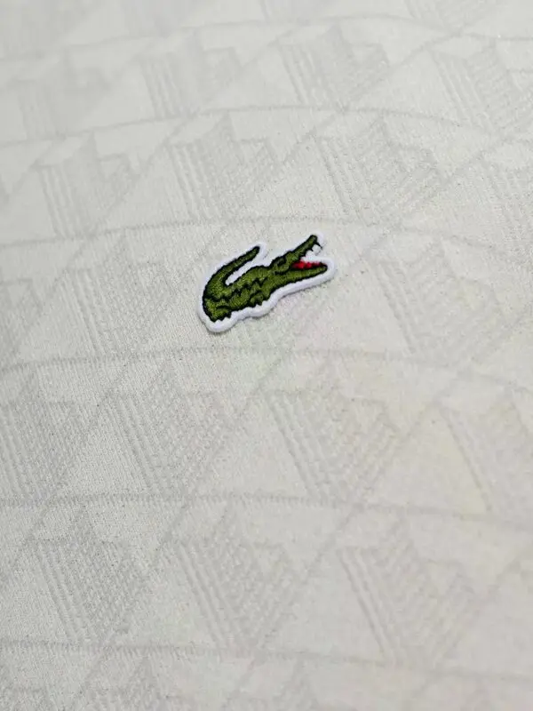 Lacoste Monogram-jacquard T-shirt