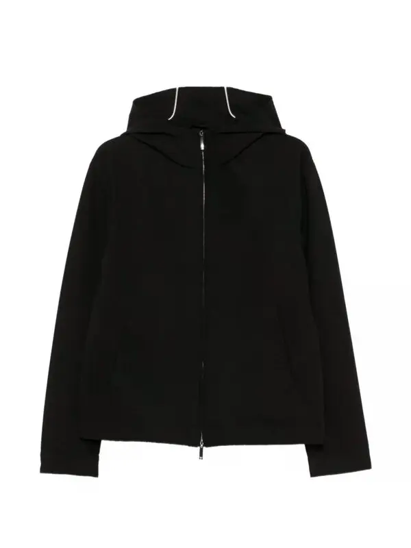 Emporio Armani Hooded Zip-up Jacket