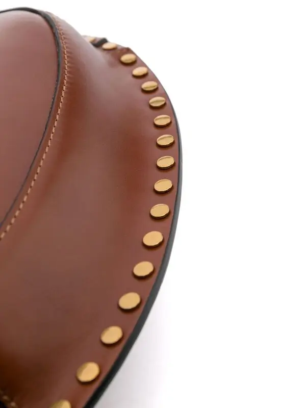 Isabel Marant Étoile Oskan Moon Leather Shoulder Bag