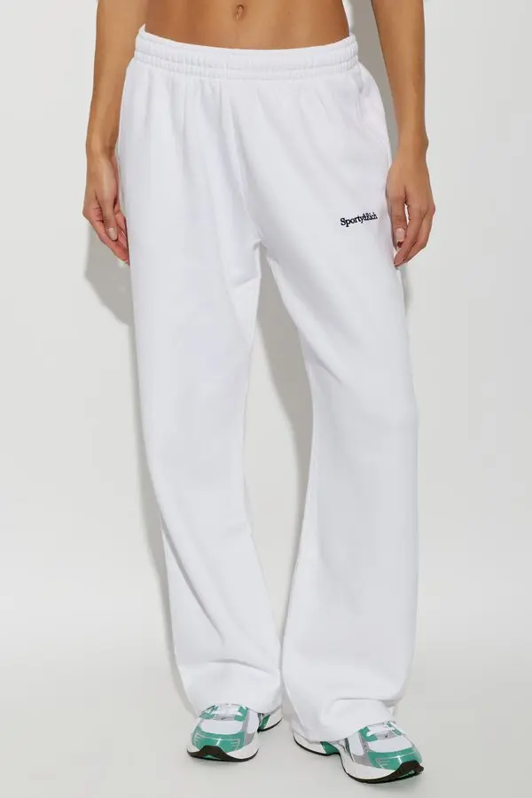 Sporty & Rich Track Pants From 'the Essentials' Collection