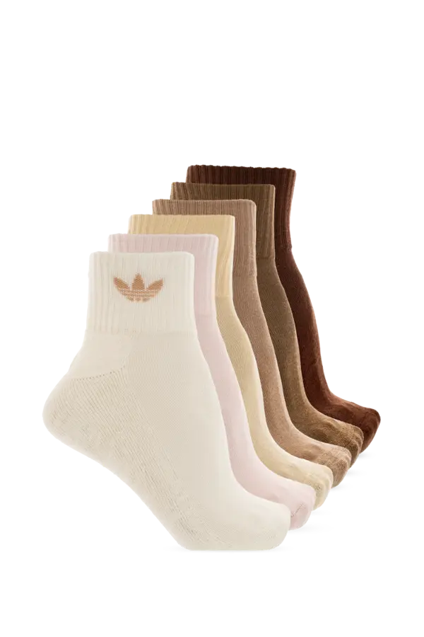 ADIDAS ORIGINALS Six-pack Logo Socks