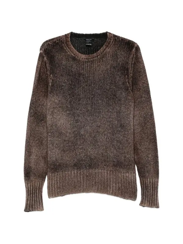Avant Toi Cashmere Crewneck Sweater - Multicolor