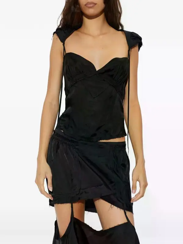 KNWLS Beth Lace-up Top