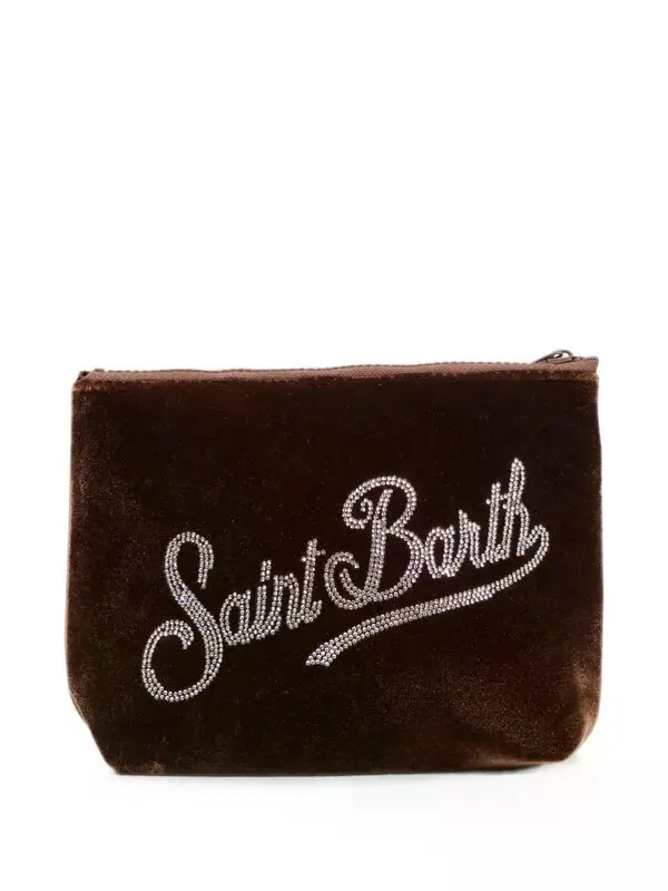 MC2 SAINT BARTH Velvet Clutch Bag