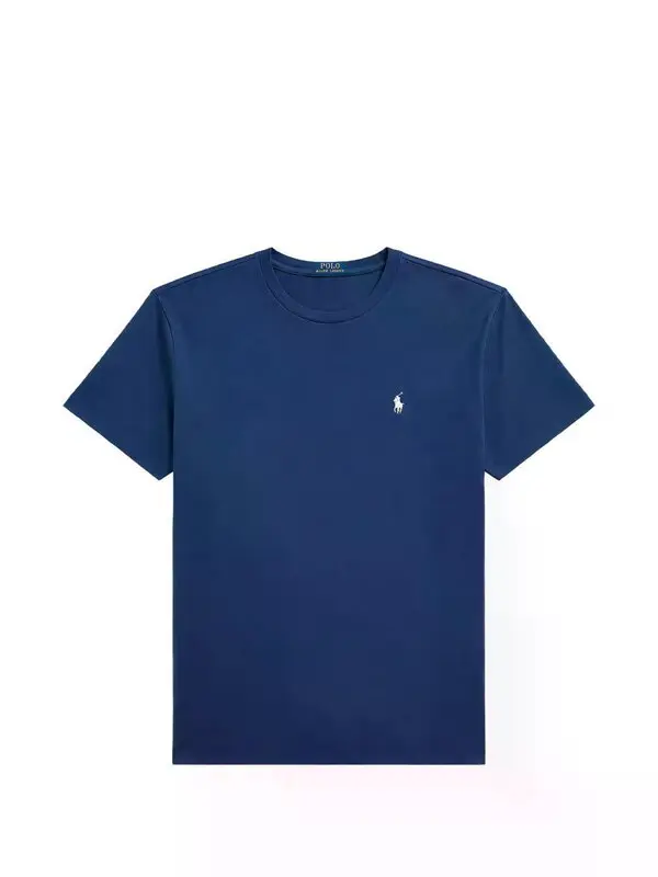 Ralph Lauren Logo-embroidered T-shirt - Blue