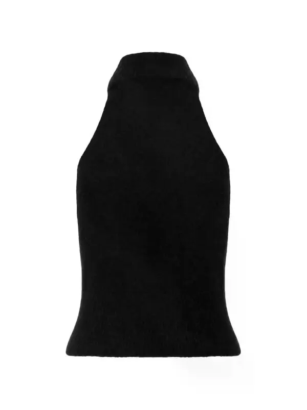 ROBERTO COLLINA Cashmere Mock-neck Top