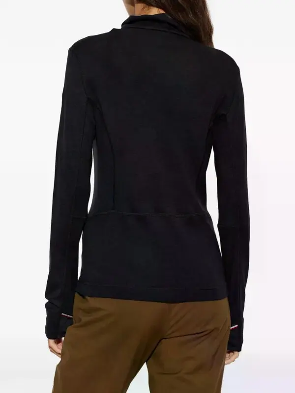 Moncler Turtleneck Half-zip Base Layer Top