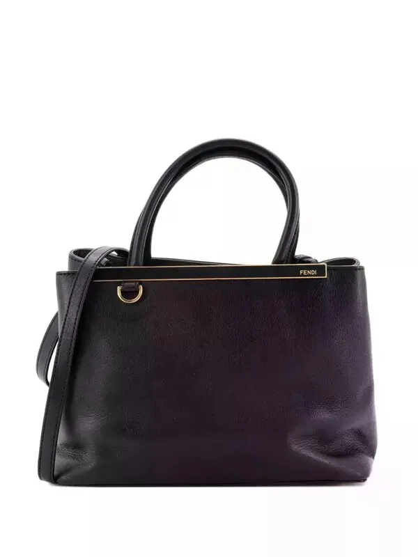 Fendi 2jours Bag Leather Petite Satchel