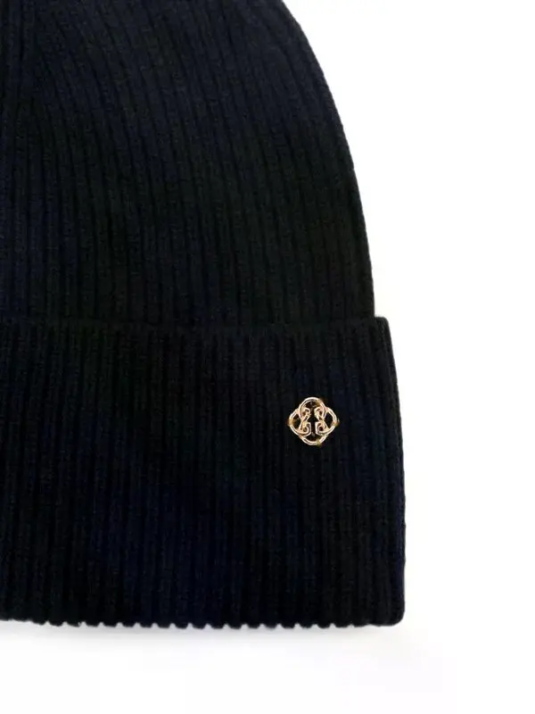 Gant Ribbed Wool Beanie Hat