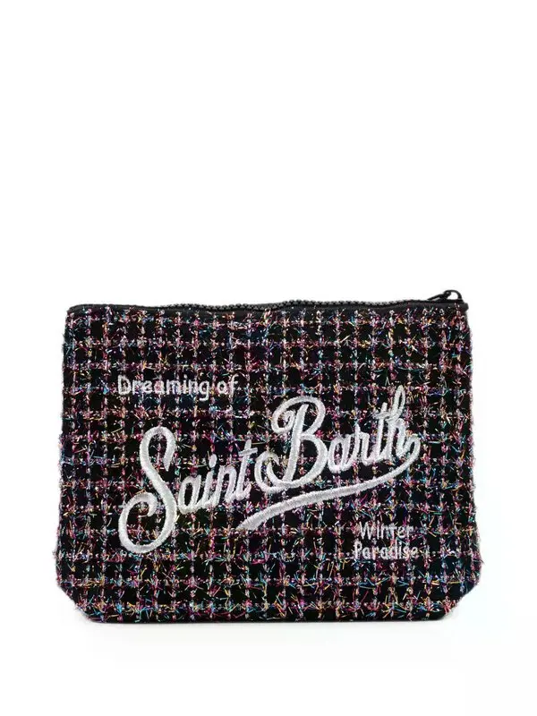 MC2 SAINT BARTH Tweed Clutch Bag