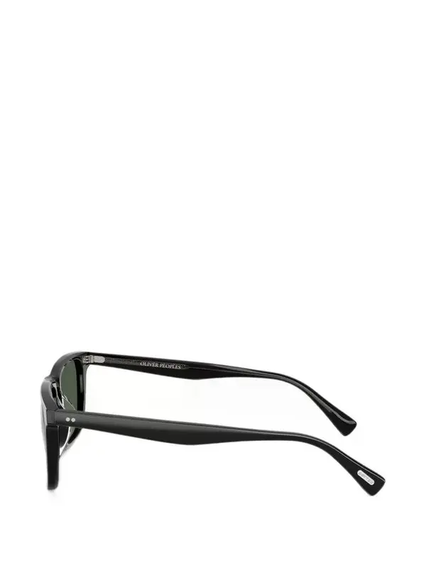 Oliver Spencer Brano Rectangle-frame Sunglasses