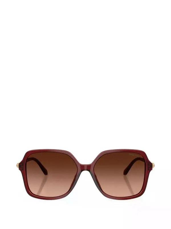 SWAROVSKI Square-frame Crystal-embellished Sunglasses