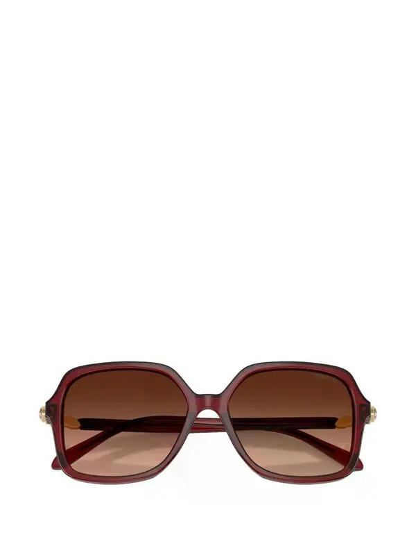 SWAROVSKI Square-frame Crystal-embellished Sunglasses