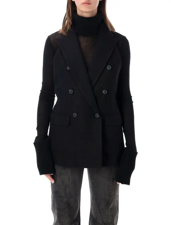 Our Legacy Double-breasted Wool Blazer Jacket