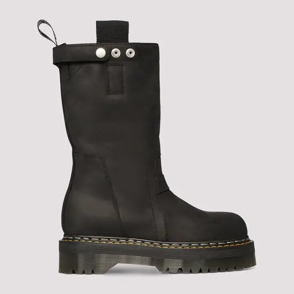 DR. MARTENS X RICK OWENS Leather Boots