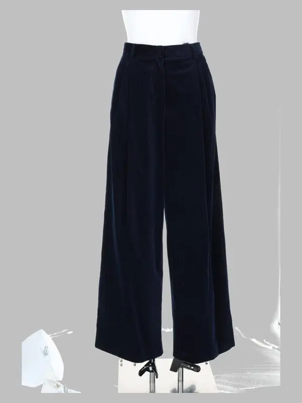 Max Mara Wide-leg Cotton Trousers