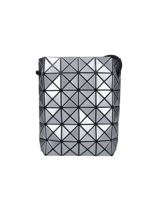 Issey Miyake Geometric Crossbody Bag - Silver