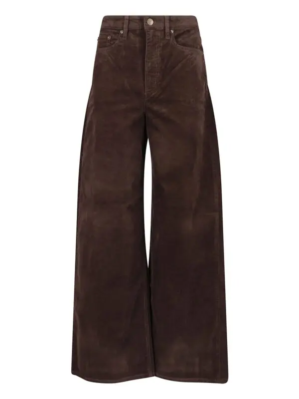 Ralph Lauren Wide-leg Corduroy Trousers