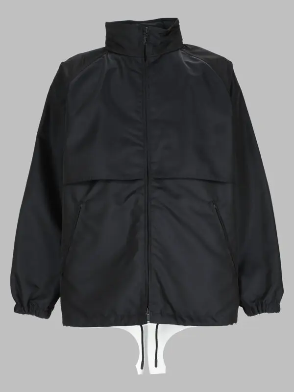 Saint Laurent Soft Tech Fabric Zip-up Jacket For - Blue