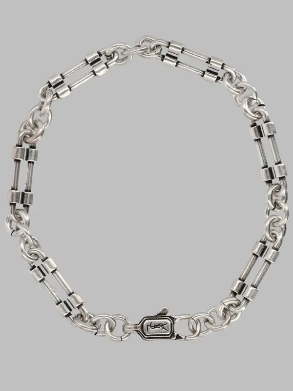 Saint Laurent 100% Brass Chain Bracelet With Lobster Clasp