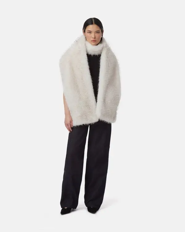Apparis Dame Tipped Fox Shawl