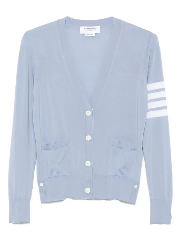 Thom Browne Wool Cardigan - Multicolor