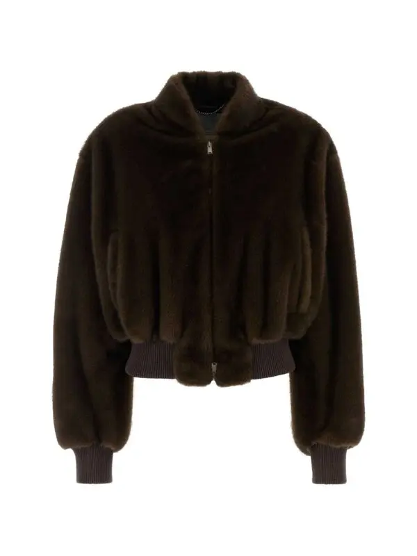 Stella McCartney Faux-fur Bomber Jacket