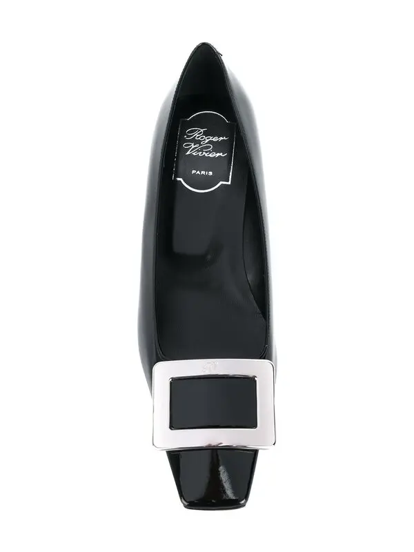 ROGER VIVIER Belle Vivier Patent Leather Pumps