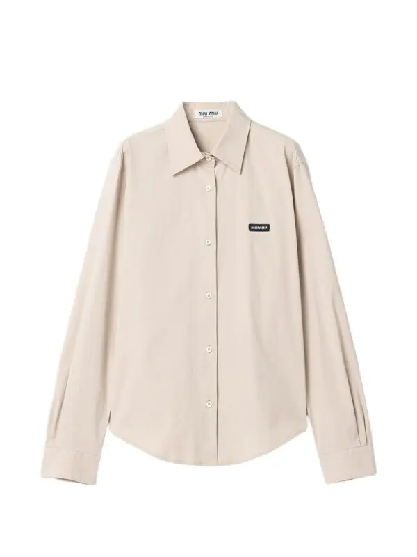 Miu Miu Cotton Shirt - Multicolor